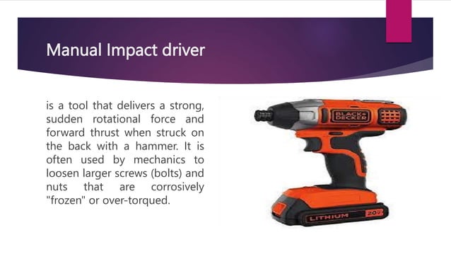 POWER TOOLS.pptx | Woodworking | Arts and Crafts