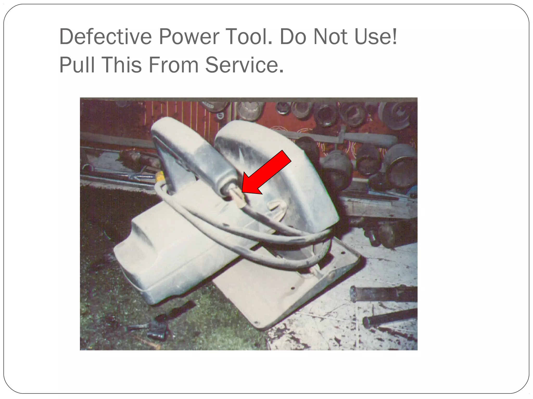 Power tools safety | PPT