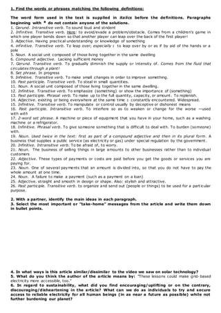 Power to the powerless | DOCX