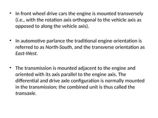 The Power Train system and its operation | PPTX