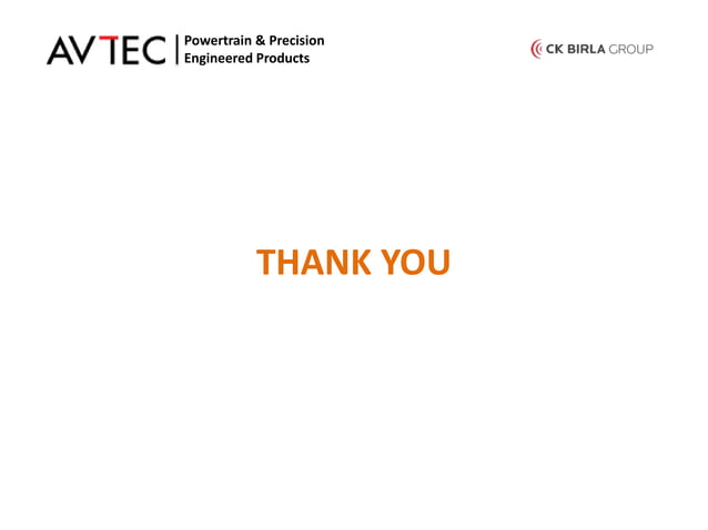 Avtec Powertrain components | PPT