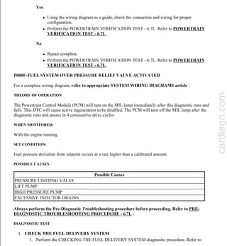 Powertrain Control Module (PCM) - Electrical Diagnostics | PDF