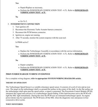 Powertrain Control Module (PCM) - Electrical Diagnostics | PDF