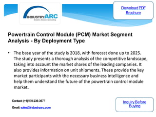 Powertrain control module (pcm) market | PDF