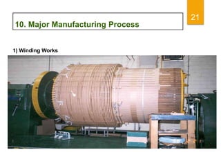 Power transformer manufacturing process and testing | PPTX