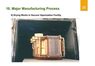 Power transformer manufacturing process and testing | PPTX