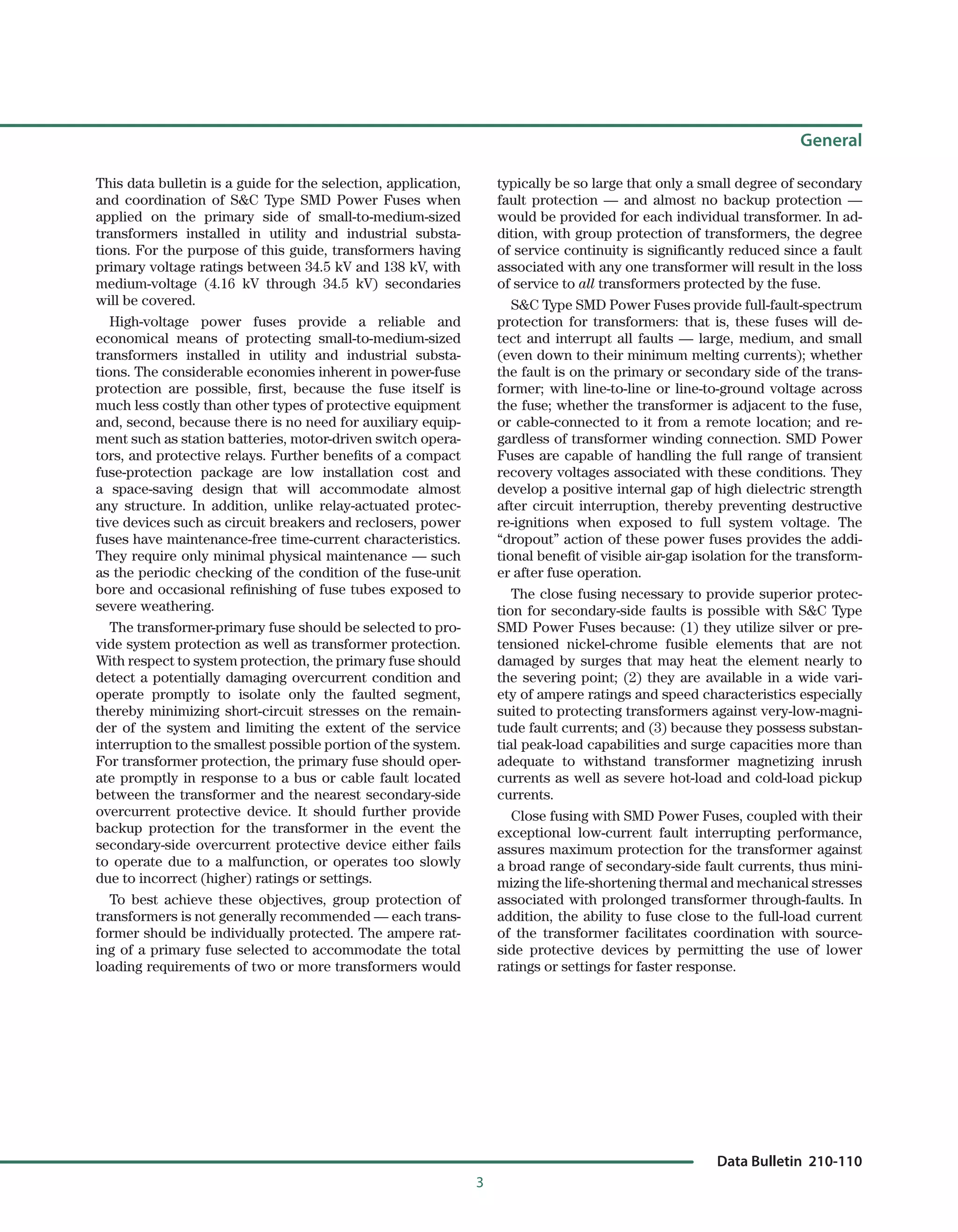 600v Medium Voltage Transformer Fuses for Circuit Protection | PDF