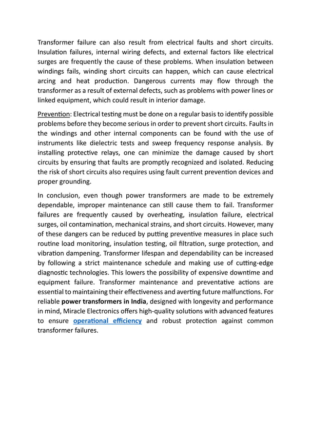 Power Transformer Failures – Causes & Prevention.pdf Power Transformer Failures – Causes & Prevention.pdf