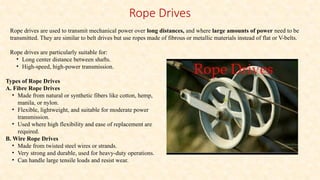 Power Transmision, Theory of Machine and Mechanism | PPTX