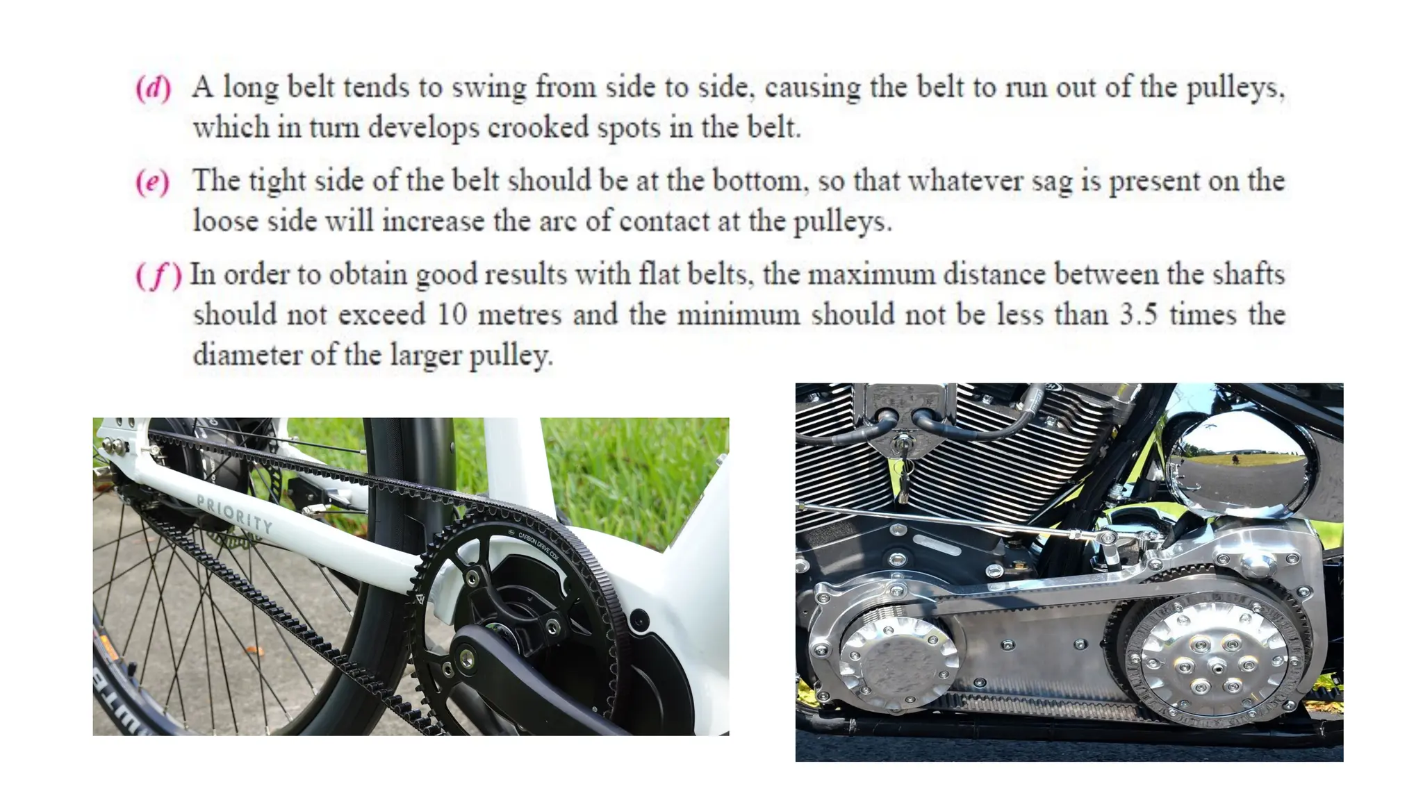 POWER TRANSMISSION.pdf Mechanical power transmission methods as per the ...