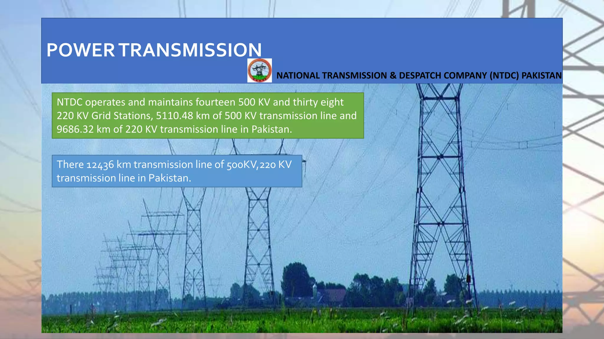 Power Transmission In Pakistan | PPTX