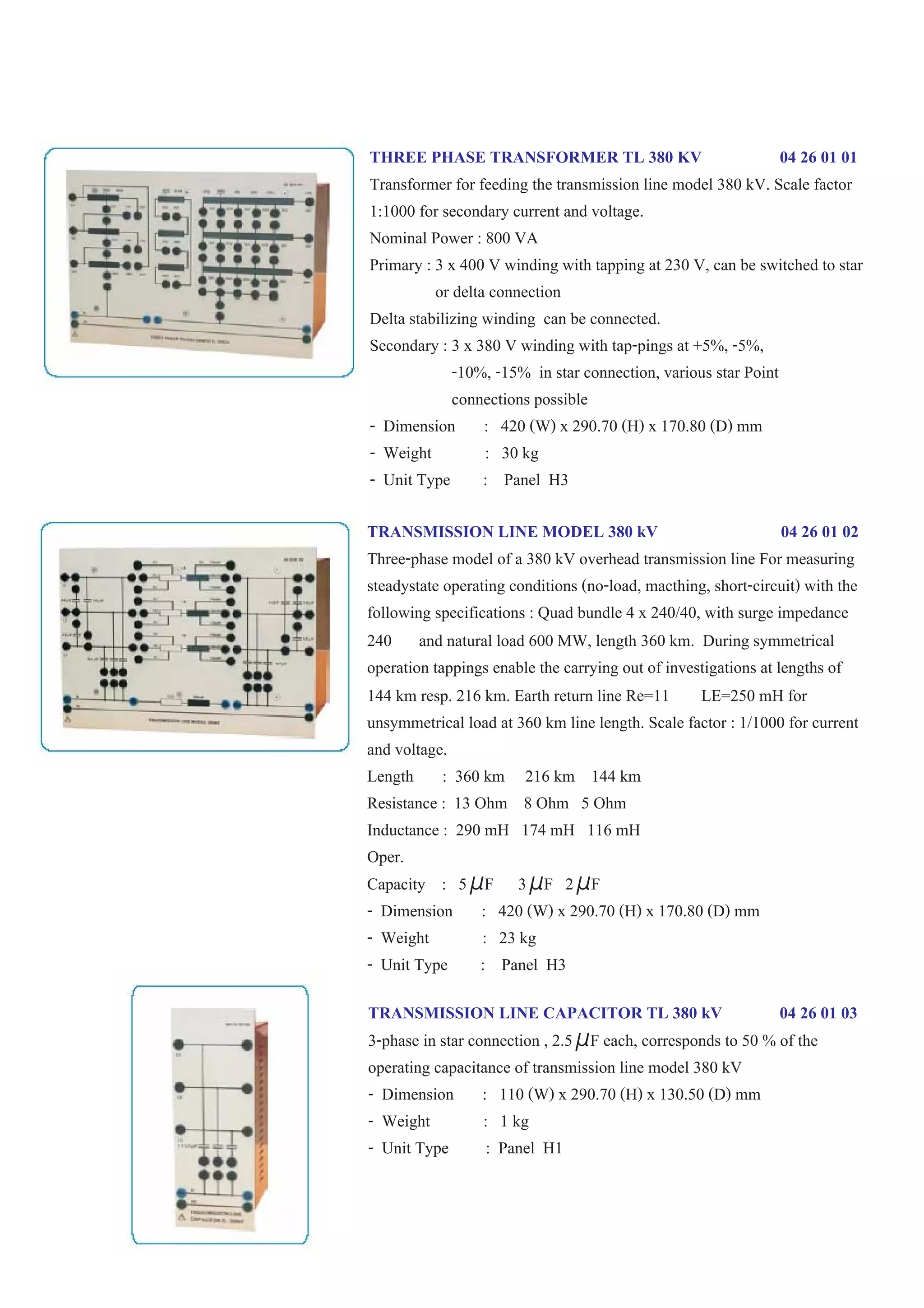 Power transmission _distribution_line_trainer_tl_04_26 | PDF