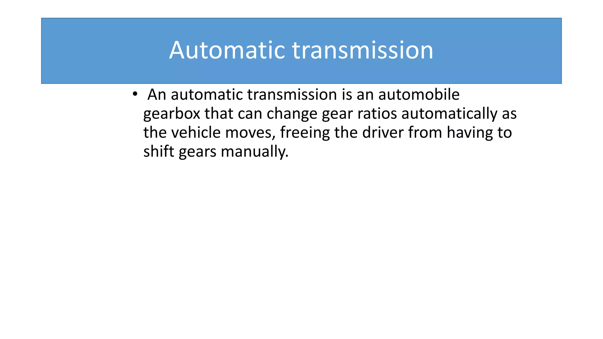 Power transmission system | PPTX