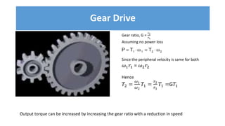 Power transmission system | PPTX