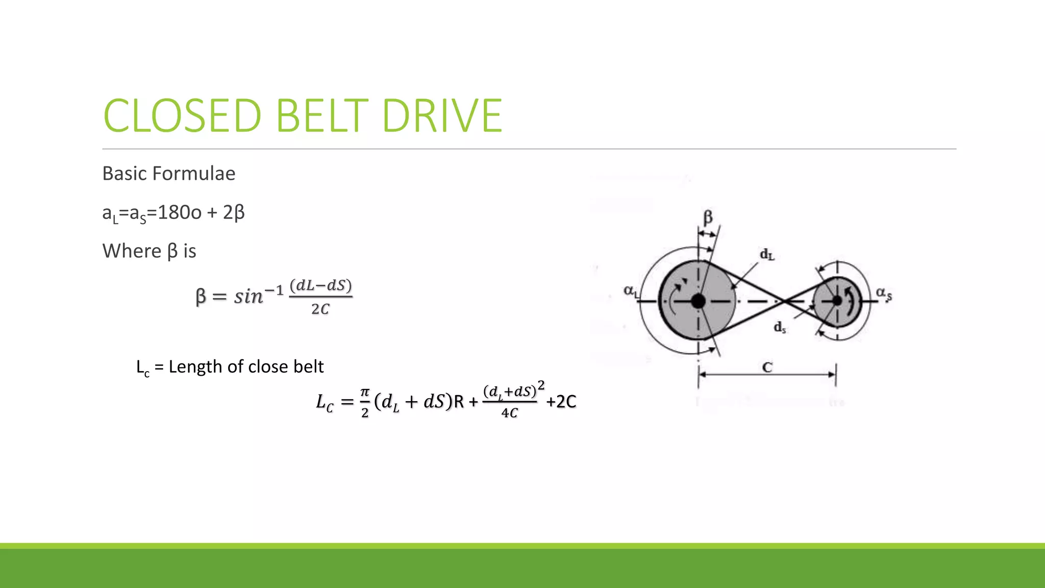 Power transmission through belts ppt | PPTX