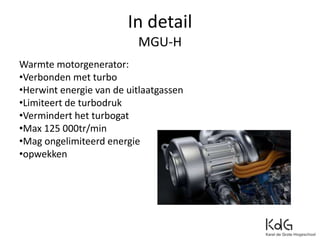 Formule 1 Power units | PPTX