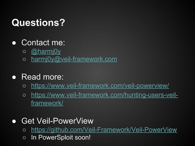 Veil-PowerView - NovaHackers | PDF | Operating Systems | Computer ...