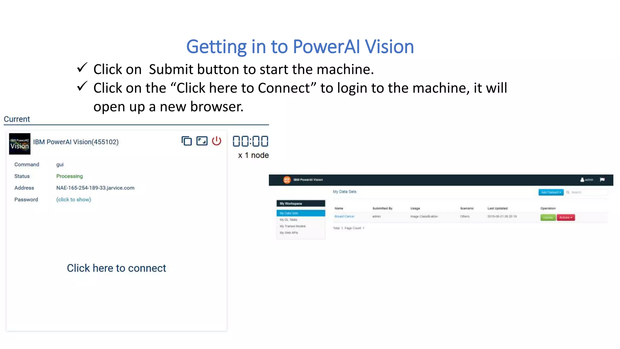 PowerAI vision execution steps | PPTX | Computing | Technology & Computing