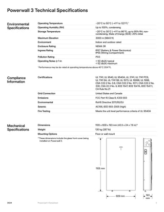 Tesla Powerwall 3 Datasheet | Halcol Energy | PDF