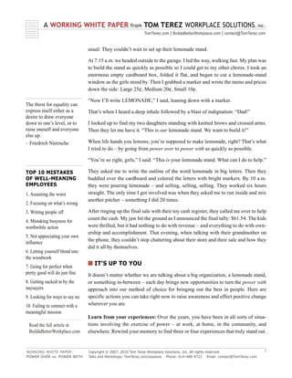 Power Over Vs. Power With !! | PDF | Medical Health