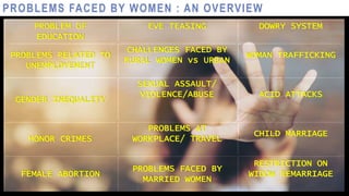 PPT - Problems of Women in India 2018 | PPTX