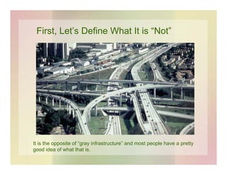 What is Green Infrastructure? | PDF