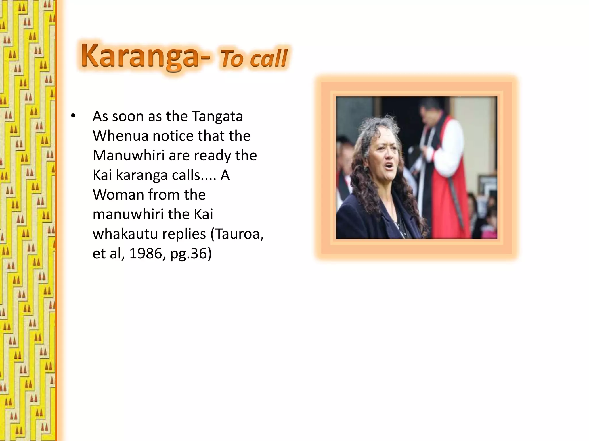 Underlying philosophies behind Pōwhiri Poutama frame work | PPTX