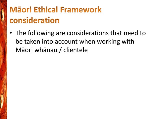 Pōwhiri Poutama Framework 2014: Applying Culturally safe practice in ...