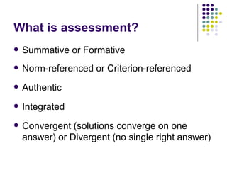 Marking a mark: assessment for learning | PPT