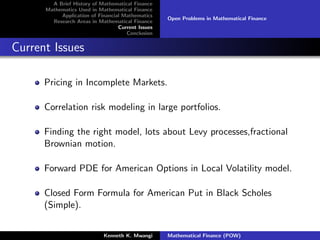 Financial Mathematics | PDF