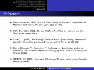 Financial Mathematics | PDF | Stocks and Bonds | Personal Investing