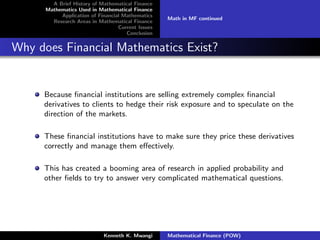 Financial Mathematics | PDF | Stocks and Bonds | Personal Investing