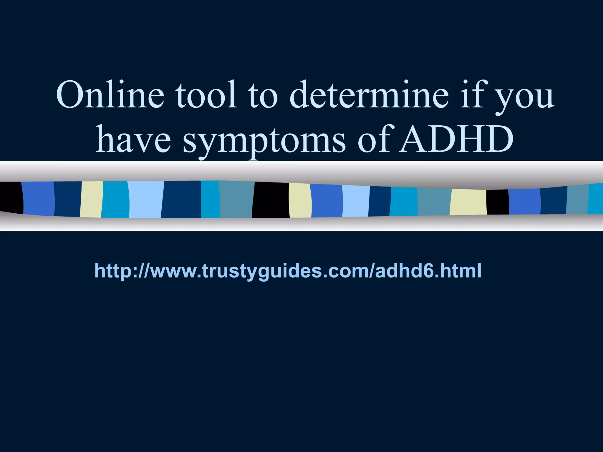 ADHD powerpoint | PPT