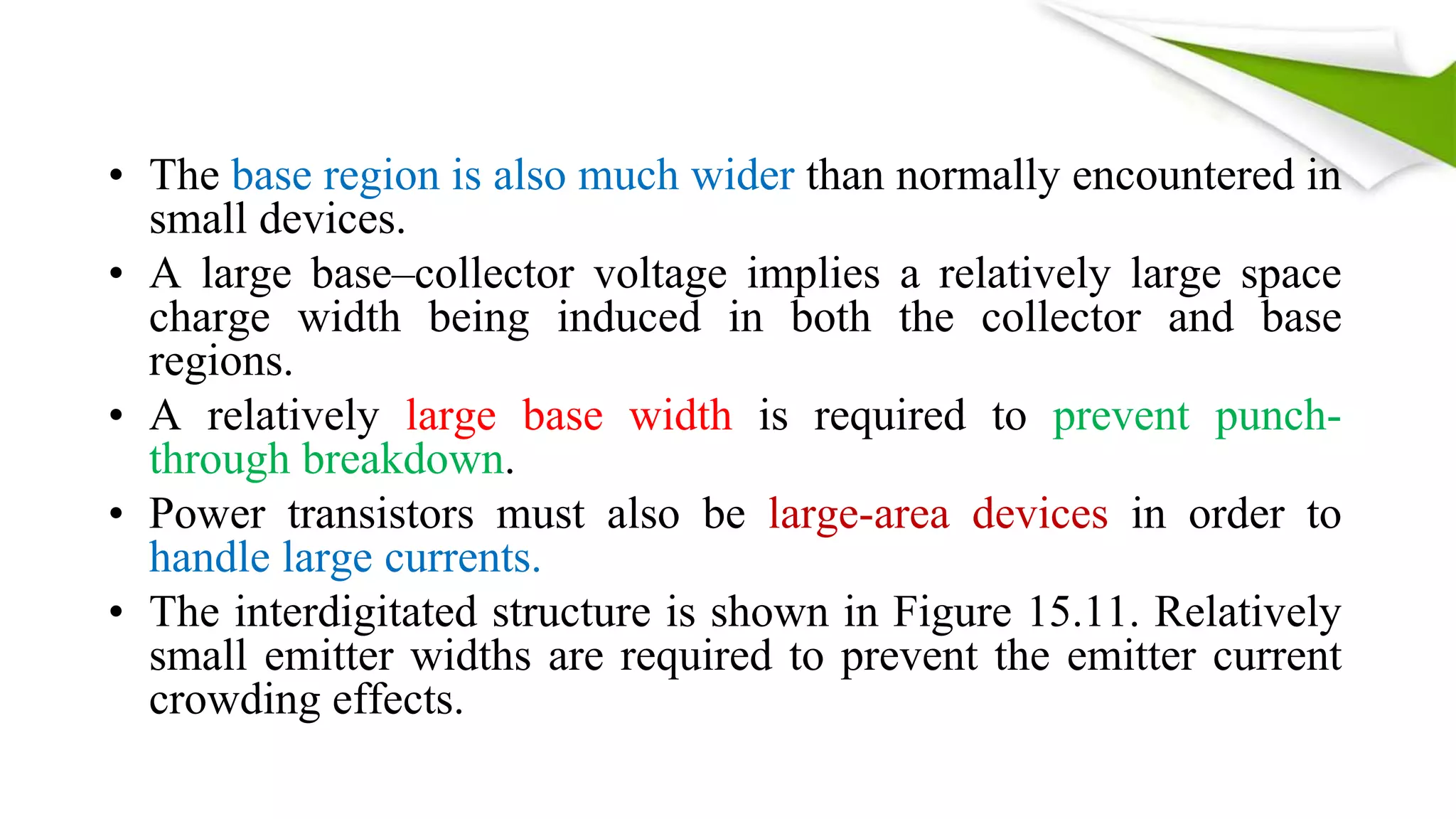 Power BJT and Power MOSFET | PPTX