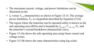 Power BJT and Power MOSFET | PPTX