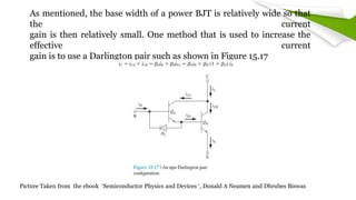 Power BJT and Power MOSFET | PPTX