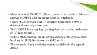 Power BJT and Power MOSFET | PPTX