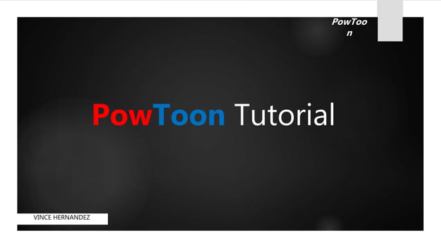 Powtoon Tutorial | PPTX