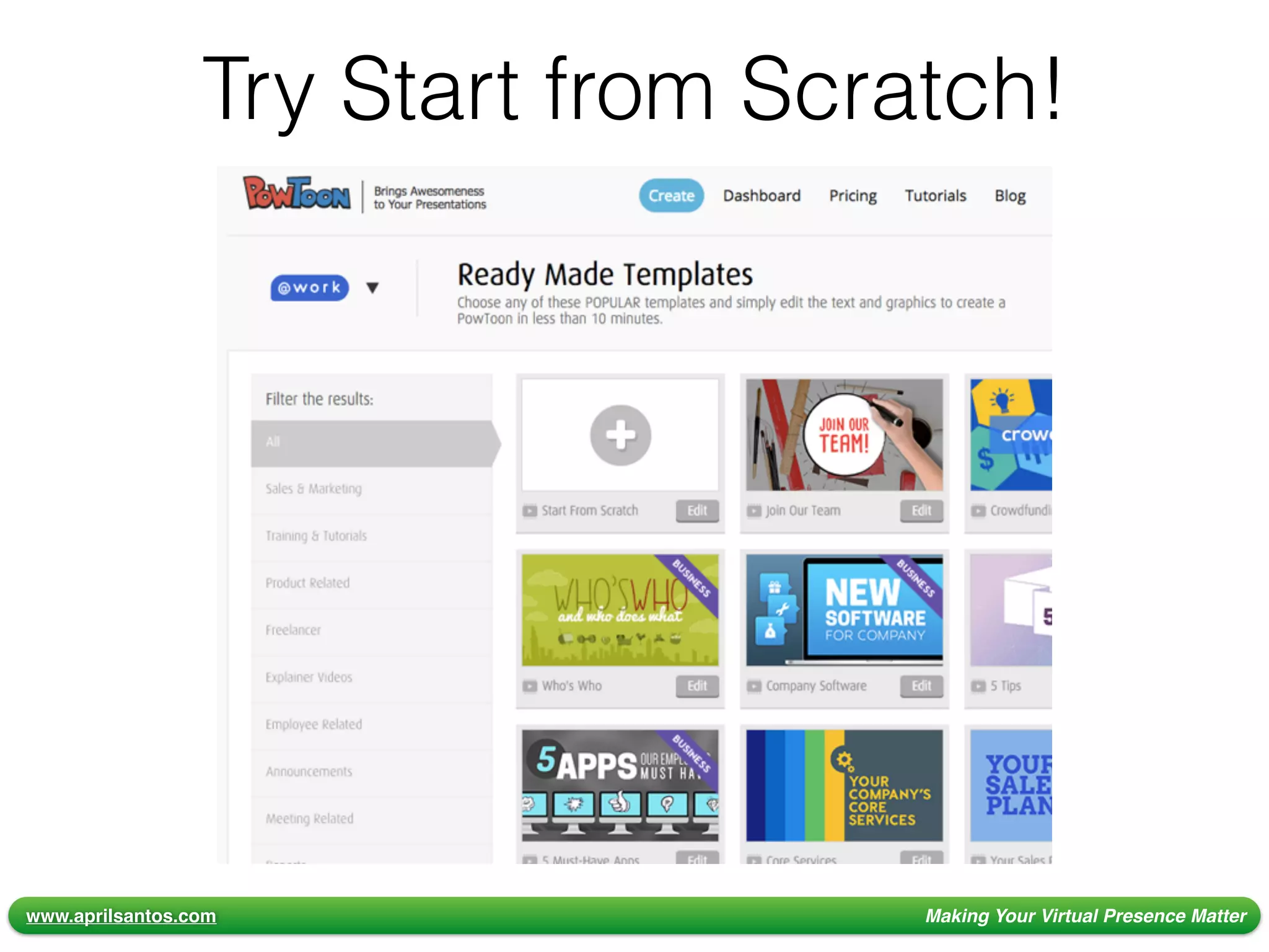PowToon - Creating Awesome Presentations | PPT