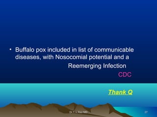 Buffalo Pox in AIDS Patient | PPT
