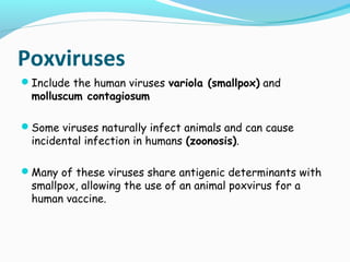 Poxviruses | PPT