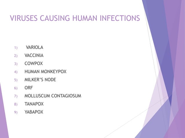 POXVIRUSES.pptx | Infectious Diseases | Diseases and Conditions