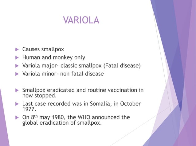 POXVIRUSES.pptx | Infectious Diseases | Diseases and Conditions