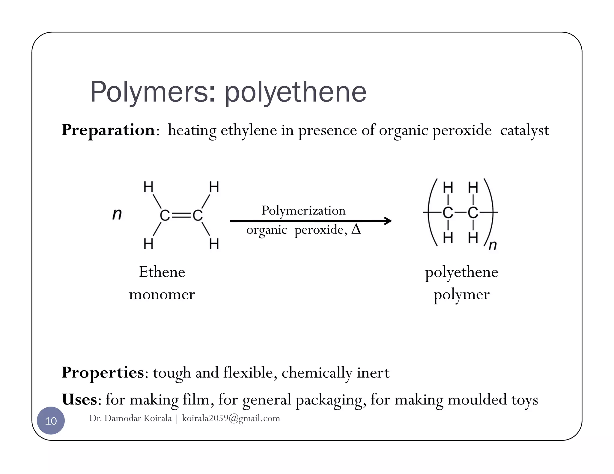Polymer chemistry | PDF
