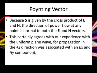 Poyntings and uniqueness theorem | PPT