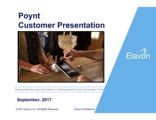 Poynt presentation | PPT