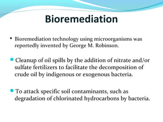 BIOREMIDIATION & RECYCLING OF WASTE MATERIAL AND ITS IMPACT ON ...