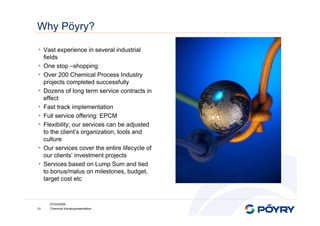 Poyry Chemical Industry | PPT