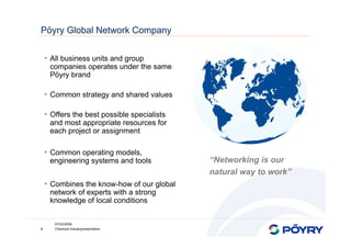 Poyry Chemical Industry | PPT