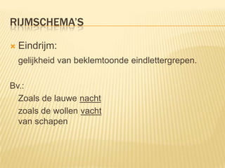 Poëzie in de klas ppt | PPTX